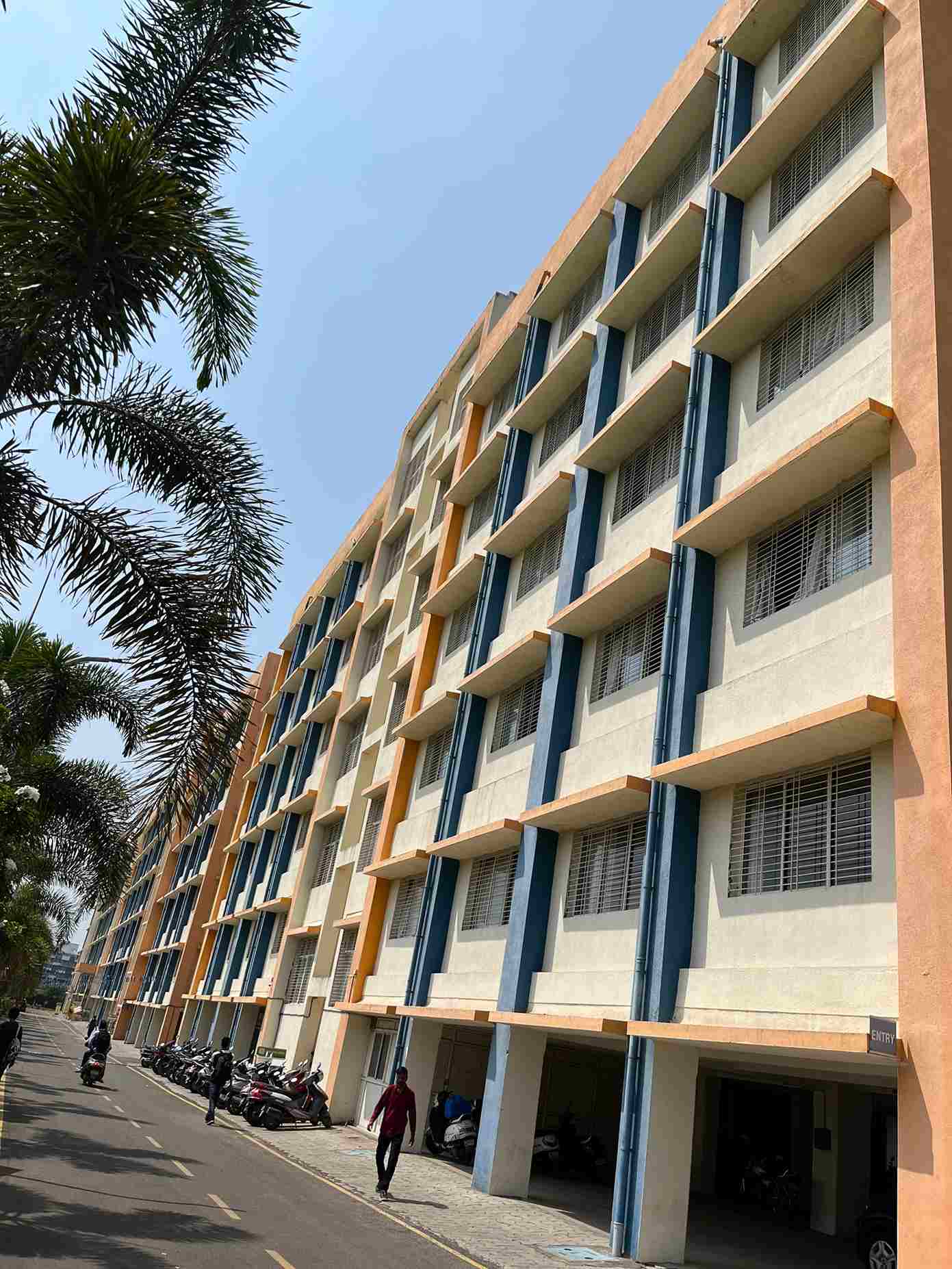 The PCACS college has a huge library, Reading Hall, and dormitories ...