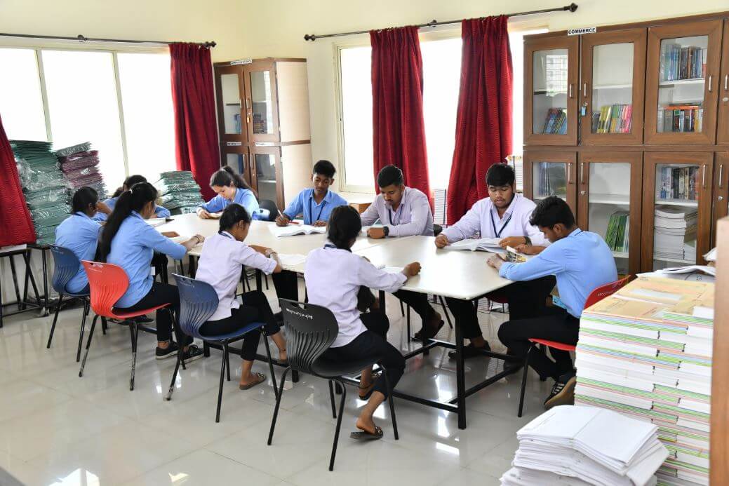 The PCACS college has a huge library, Reading Hall, and dormitories ...